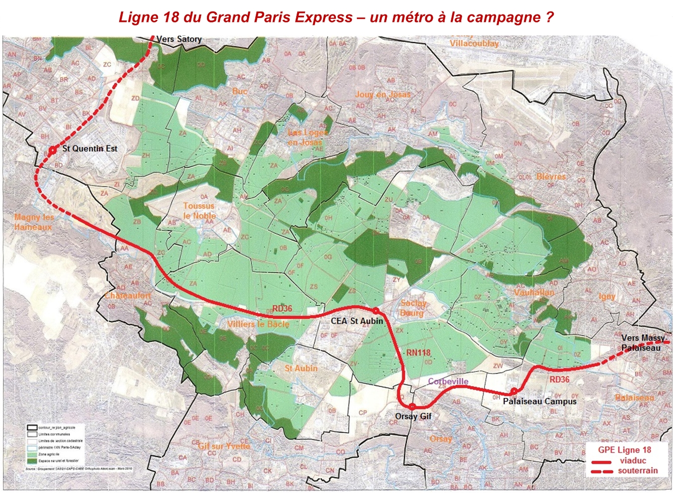 La ligne 18 vue à travers le prisme du Conseil d'État | FNE Île-de-France